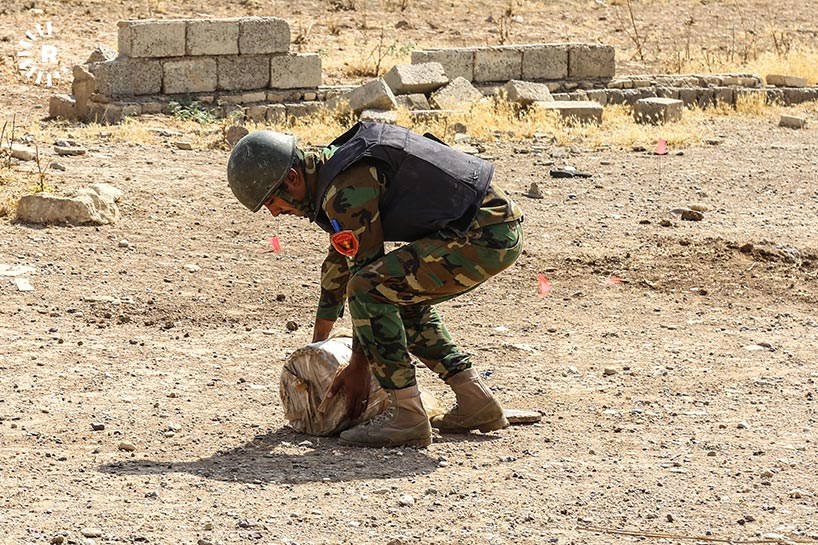 Demining in Iraq