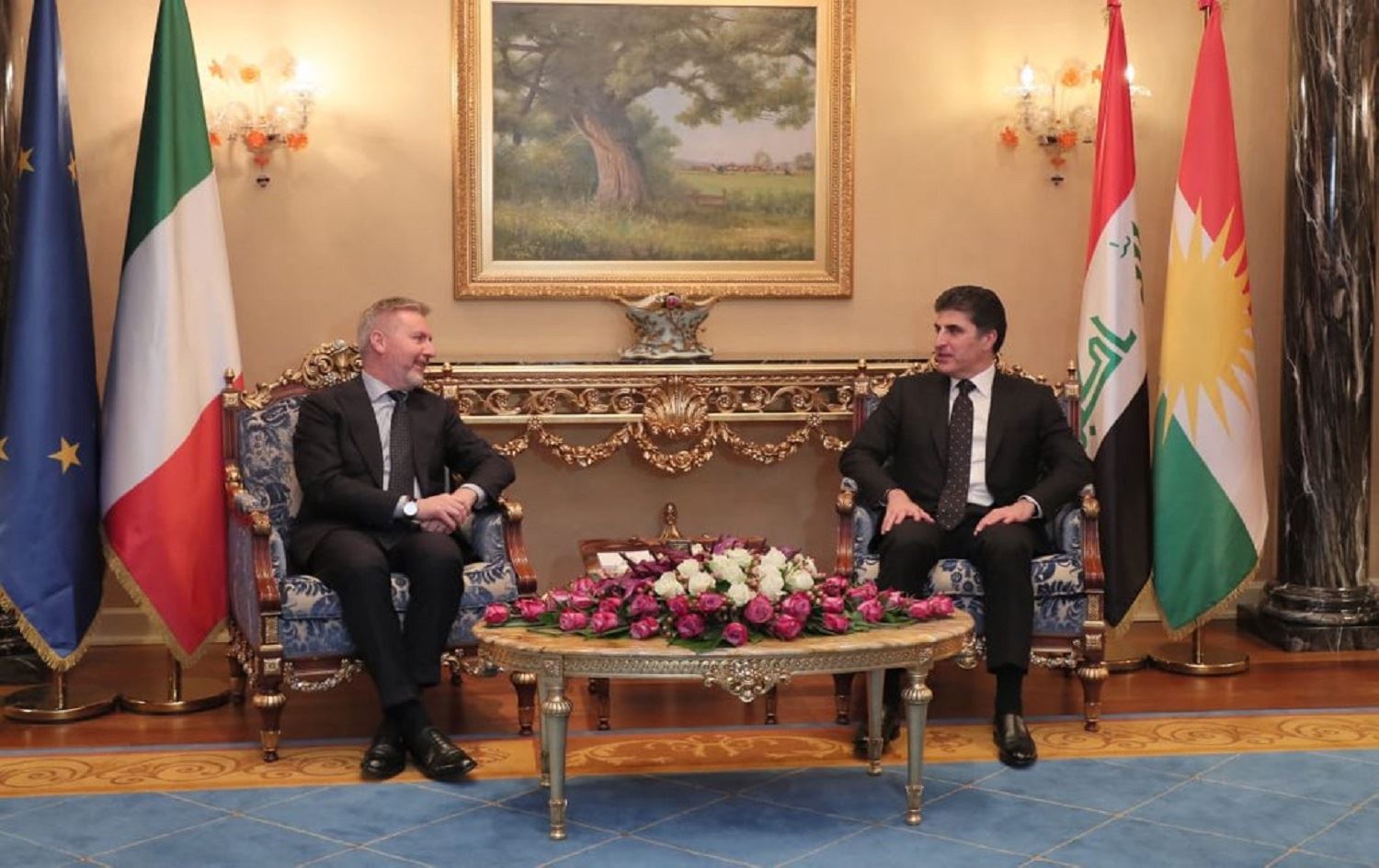 President Barzani praises Italian assistance to... | Rudaw.net