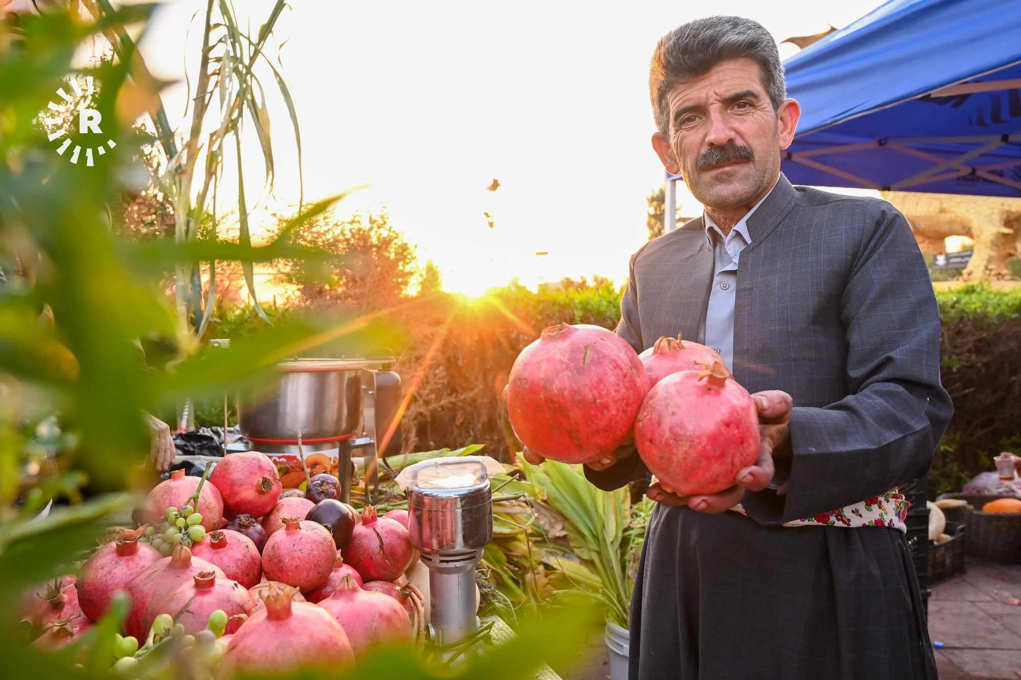 بە وێنە؛ فێستیڤاڵی هەنار لە هەولێر | رووداو.نێت