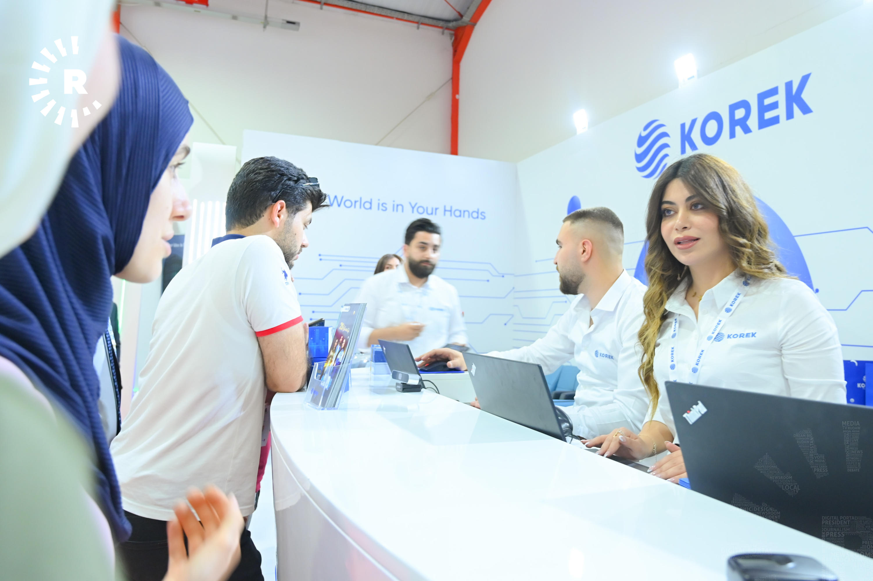 FOTO - 4. Uluslararası Teknoloji Fuarı Erbil'de... | Rudaw.net