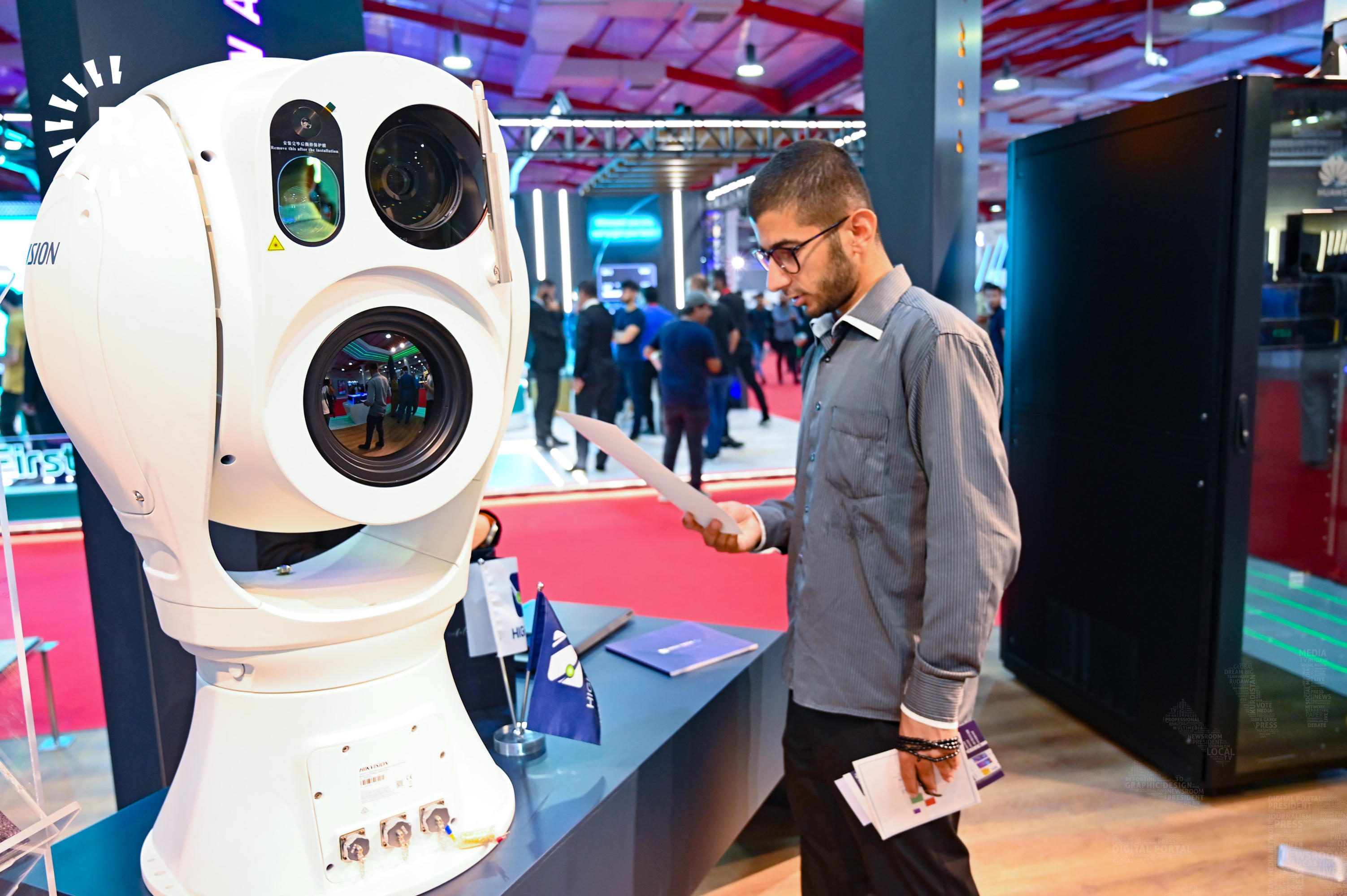 FOTO - 4. Uluslararası Teknoloji Fuarı Erbil'de... | Rudaw.net