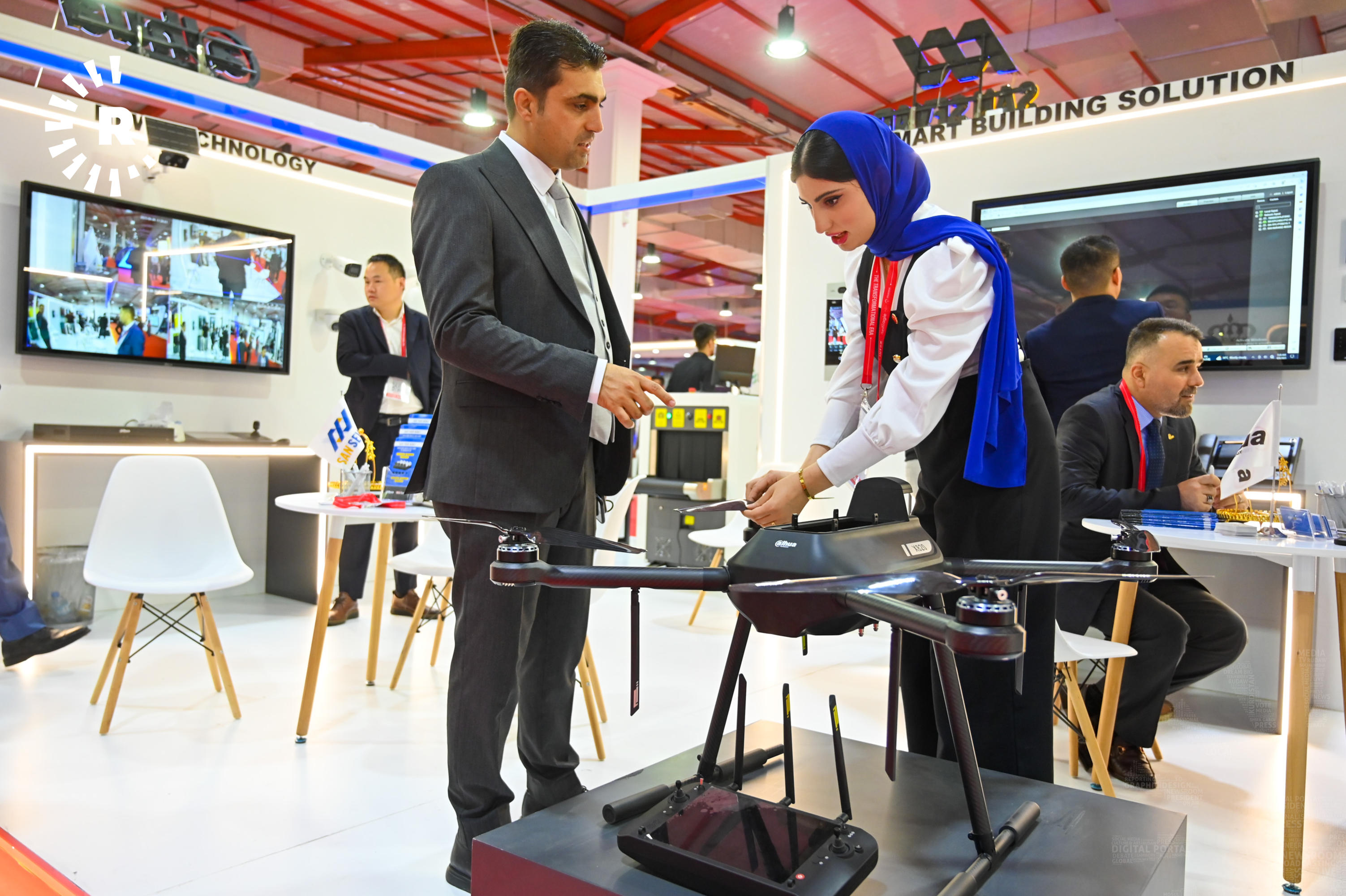 FOTO - 4. Uluslararası Teknoloji Fuarı Erbil'de... | Rudaw.net