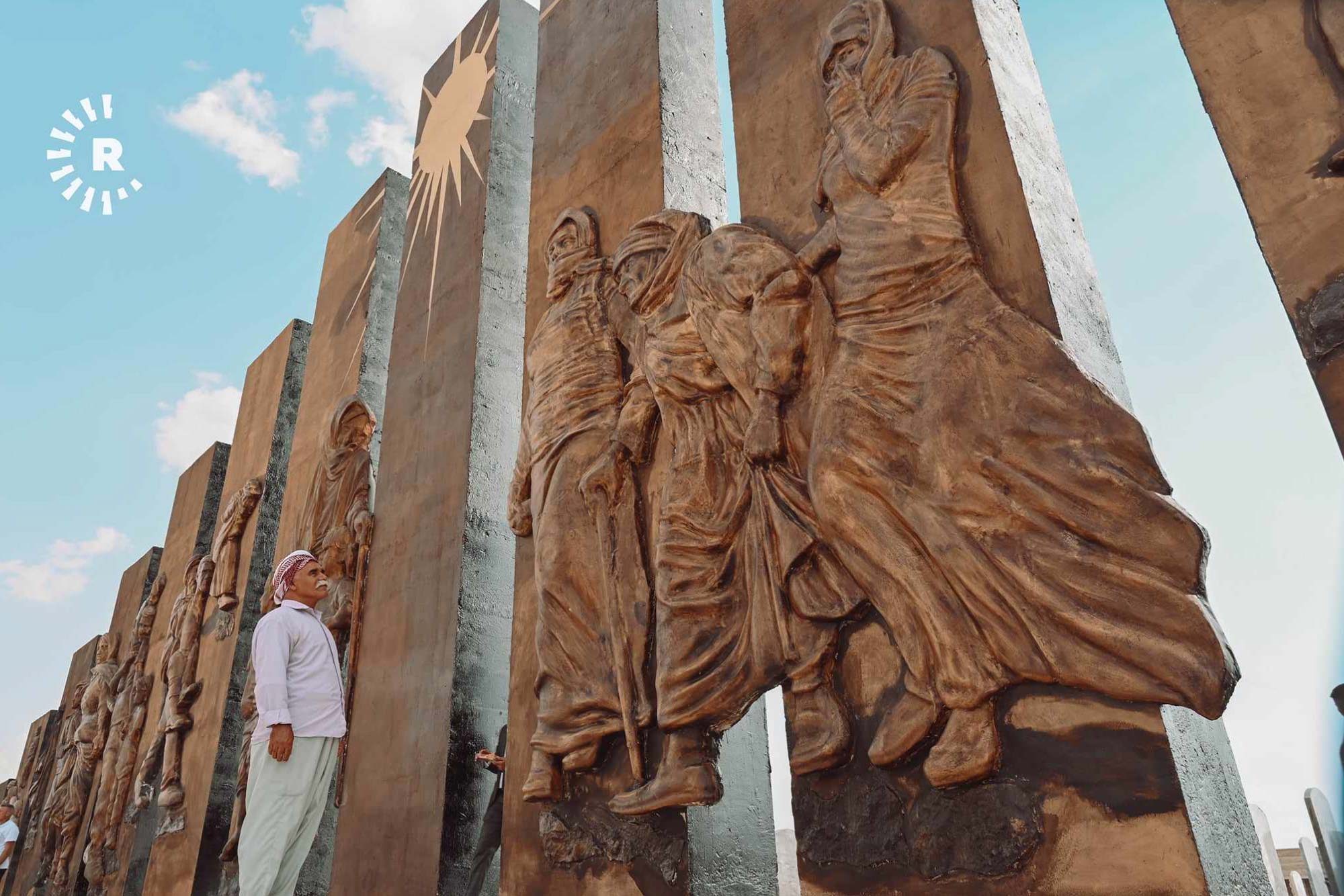 مۆنیۆمێنتی جینۆسایدی کوردانی ئێزدی لە شنگال... | رووداو.نێت