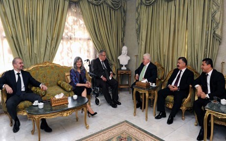 Iraqi President Fuad Masum meets with predecessor... | Rudaw.net