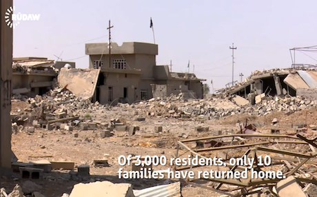 Residents of Bashir struggle to rebuild homes... | Rudaw.net