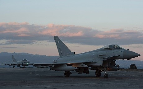 British jet fighters dodged ISIS anti-aircraft... | Rudaw.net