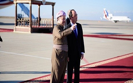 Barzani to arrive in Paris for meeting with... | Rudaw.net