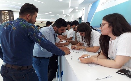 Rwanga’s Erbil job fair connects thousands of... | Rudaw.net