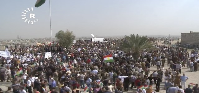 VP Rasul, Gov Karim rally for Kurdistan... | Rudaw.net