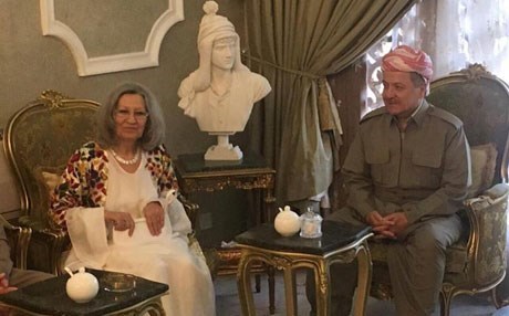 Başkan Barzani Hero İbrahim’le görüştü | Rudaw.net