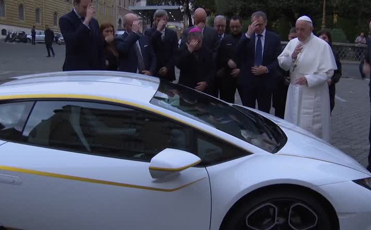 Pope to auction luxury car with proceeds going to... | Rudaw.net