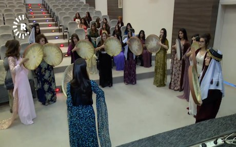 Kurdish girls beat the drum for women’s rights | Rudaw.net