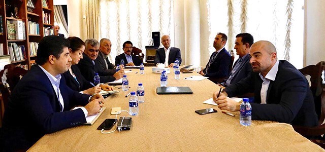 Barham Salih - Kosrat Rasul meeting yields no... | Rudaw.net