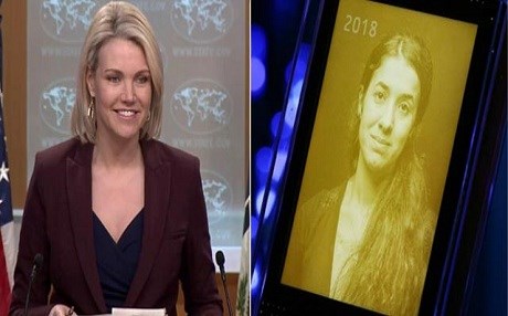 ABD Dışişleri Bakanlığı: Nadia Murad bir kahraman | Rudaw.net