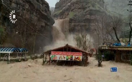 Sel Soran’ı vurdu | Rudaw.net