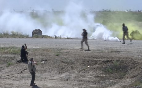 Iraqi war games: Army trains in desert, defeats... | Rudaw.net