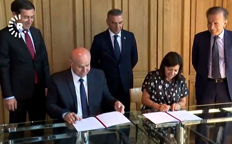 Erbil ve Paris kardeş kent oldu | Rudaw.net
