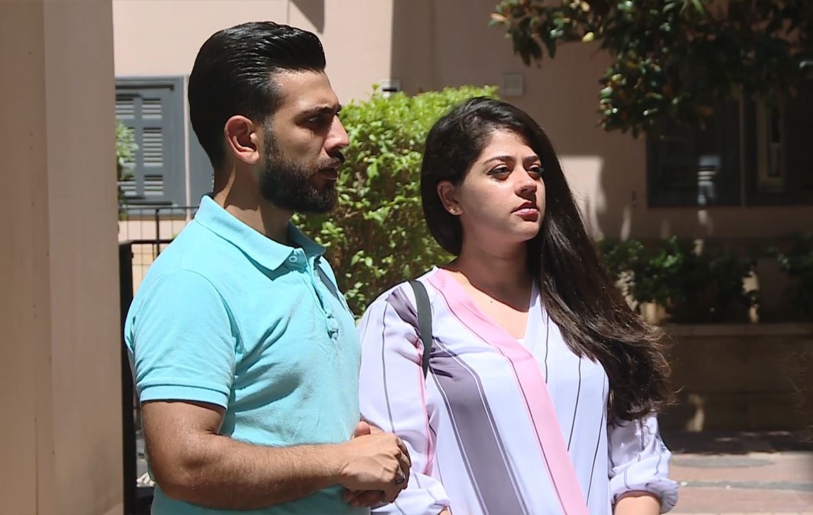 Beirut newlyweds return to blast-hit wedding... | Rudaw.net