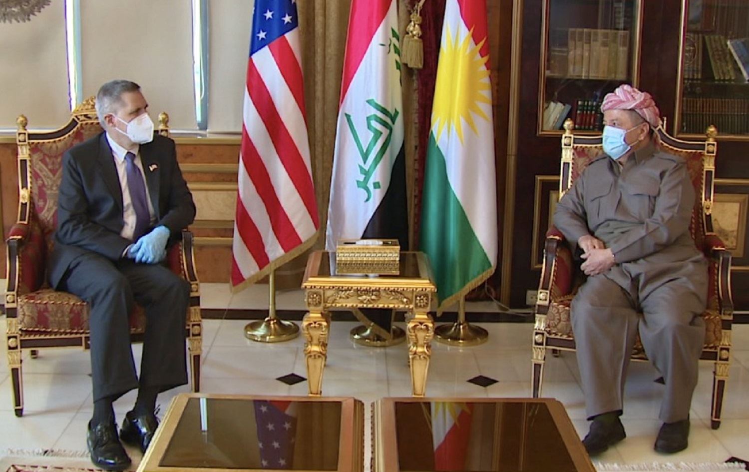 US ambassador discusses press freedom with Masoud... | Rudaw.net