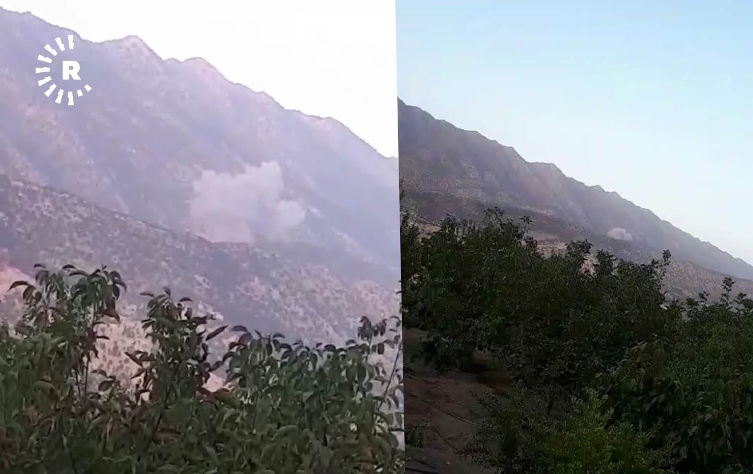 TSK’dan Amedi kırsalına bombardıman | Rudaw.net