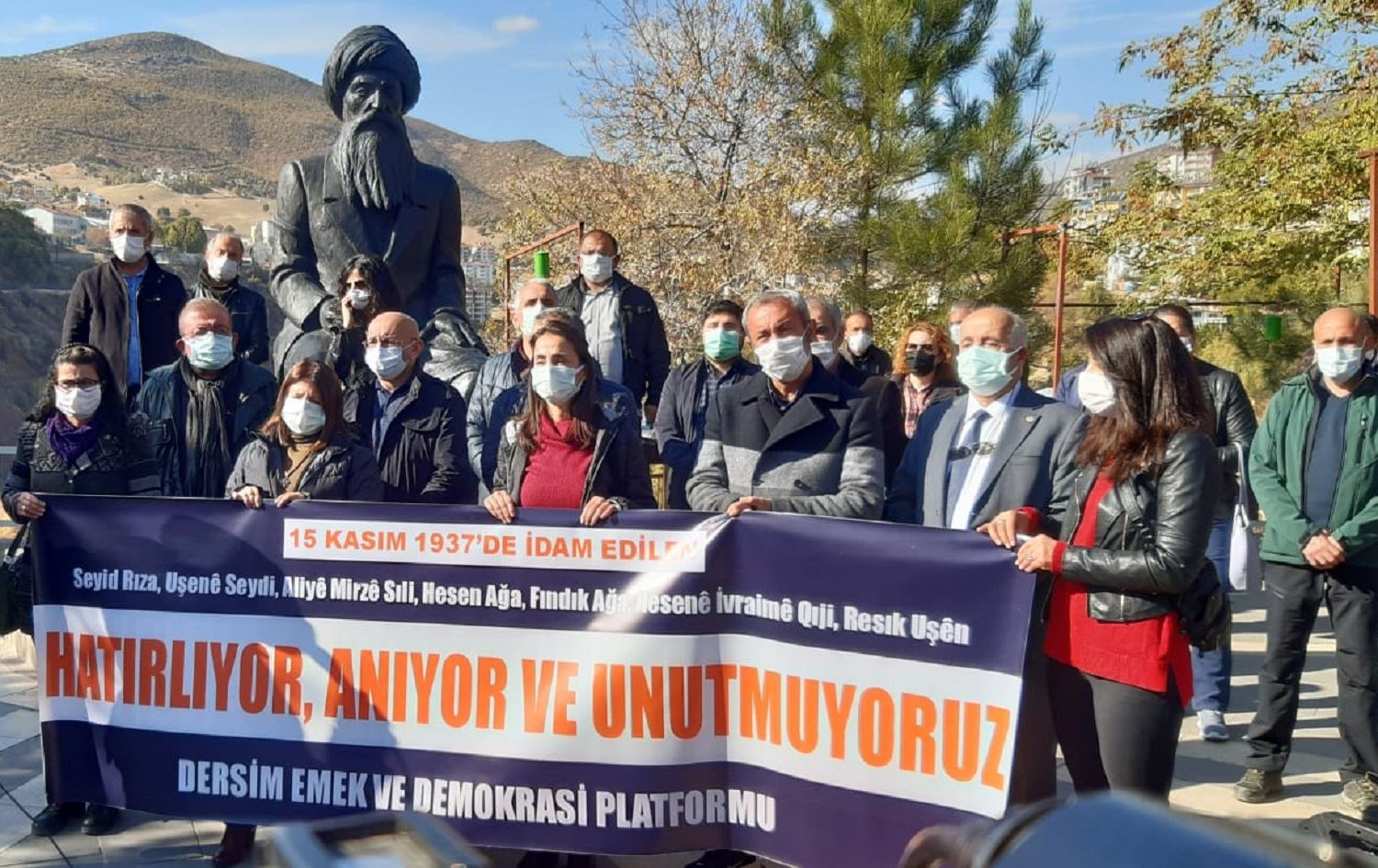 Seyîd Riza û hevrêyên wî li Dersîmê hatin bîranîn | Rûdaw.net