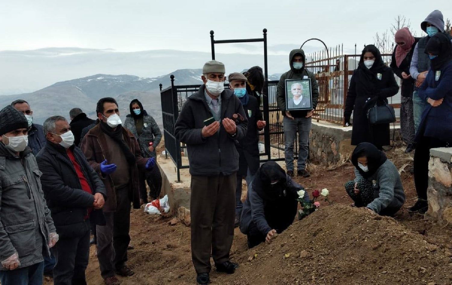 Termê neviyê Seyîd Riza li Dêrsimê bi axê hat... | Rûdaw.net