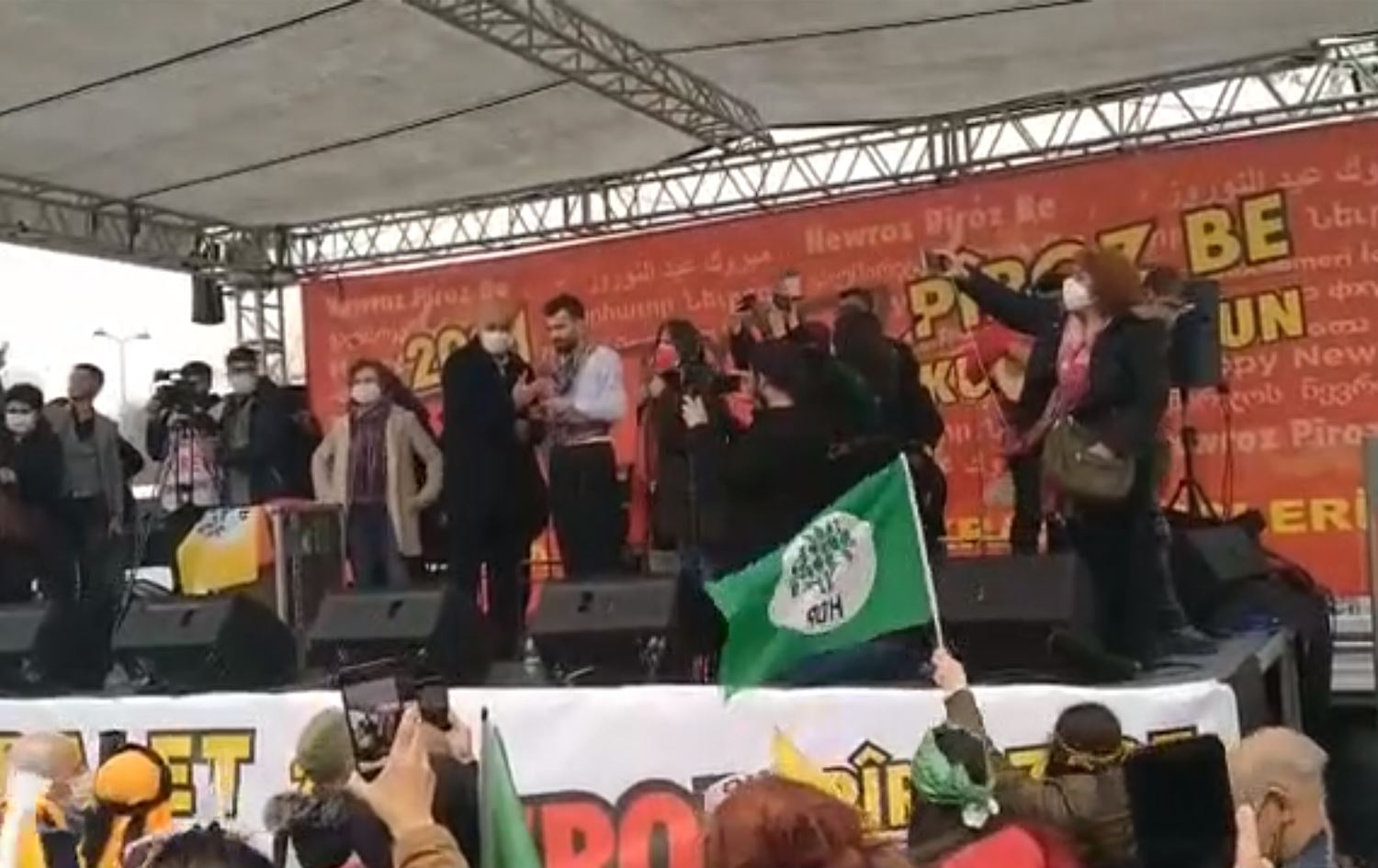 Ankara'da Newroz etkinliğine alınmayan ... | Rudaw.net