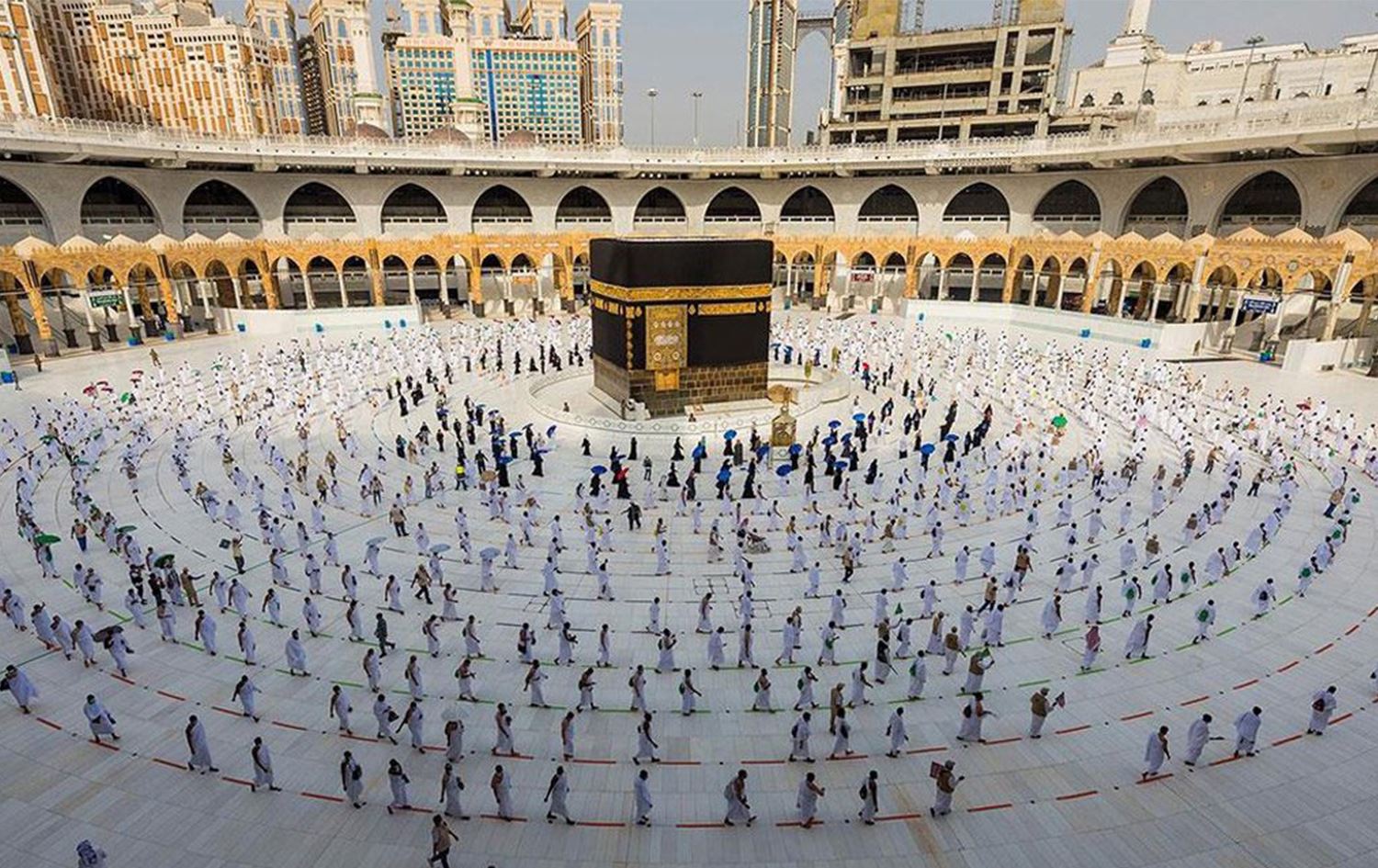 Mescid-i Haram ve Mescid-i Nebevi tam kapasiteyle... | Rudaw.net