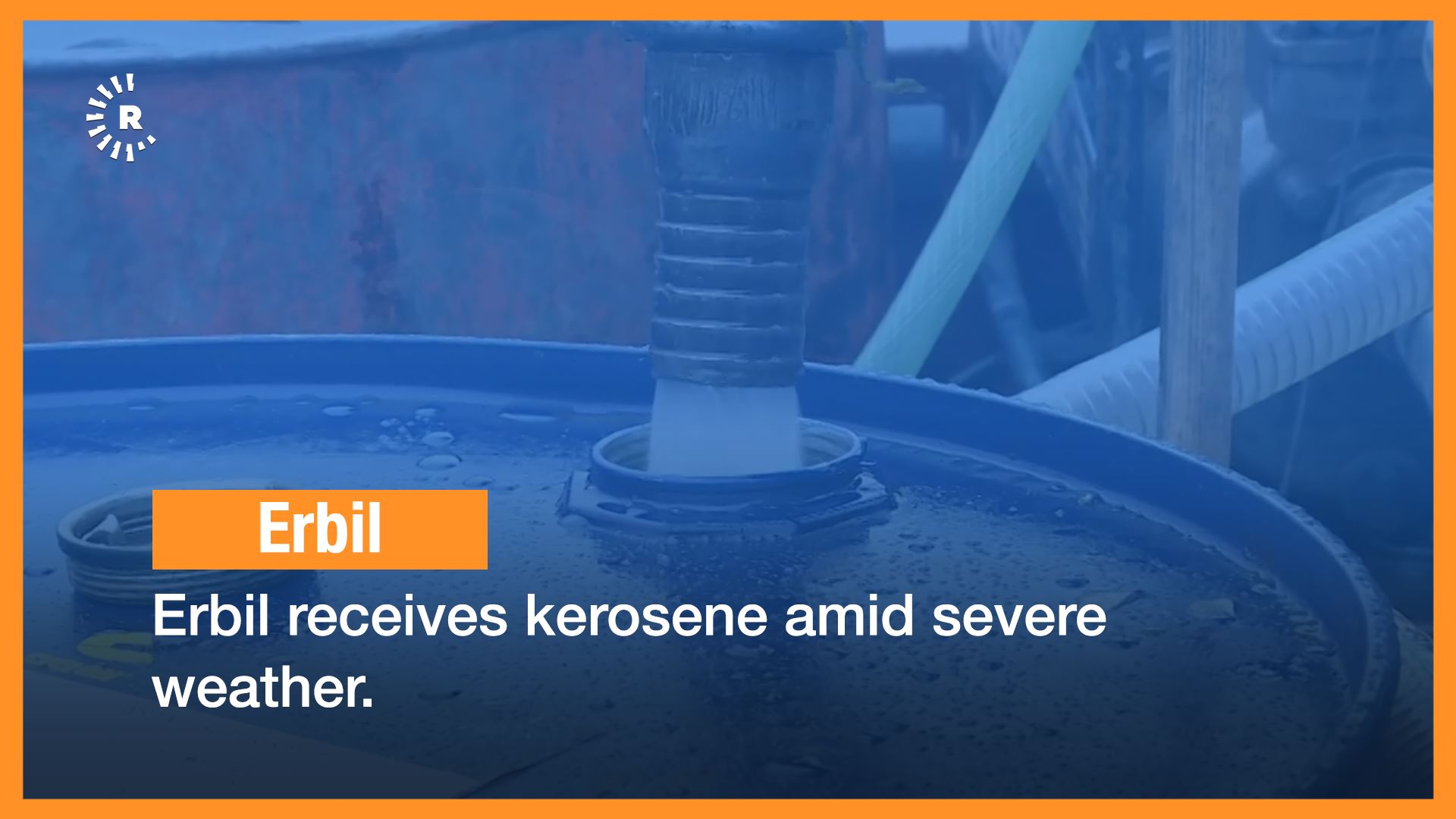 Erbil receives heating oil amid severe weather | Rudaw.net