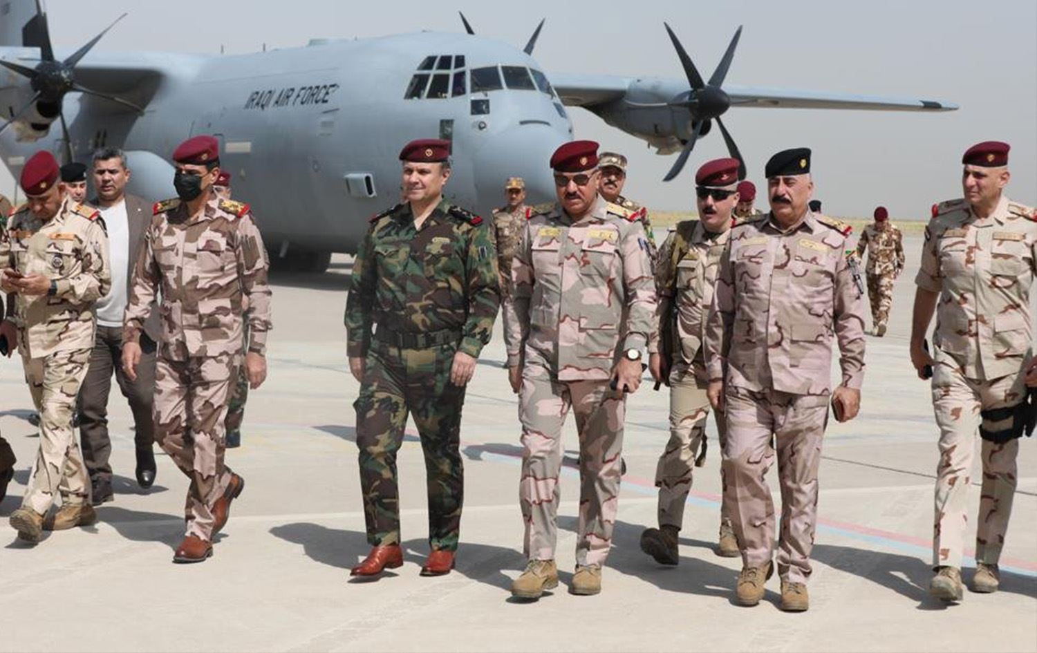 Top Iraqi military delegation arrives in Erbil | Rudaw.net