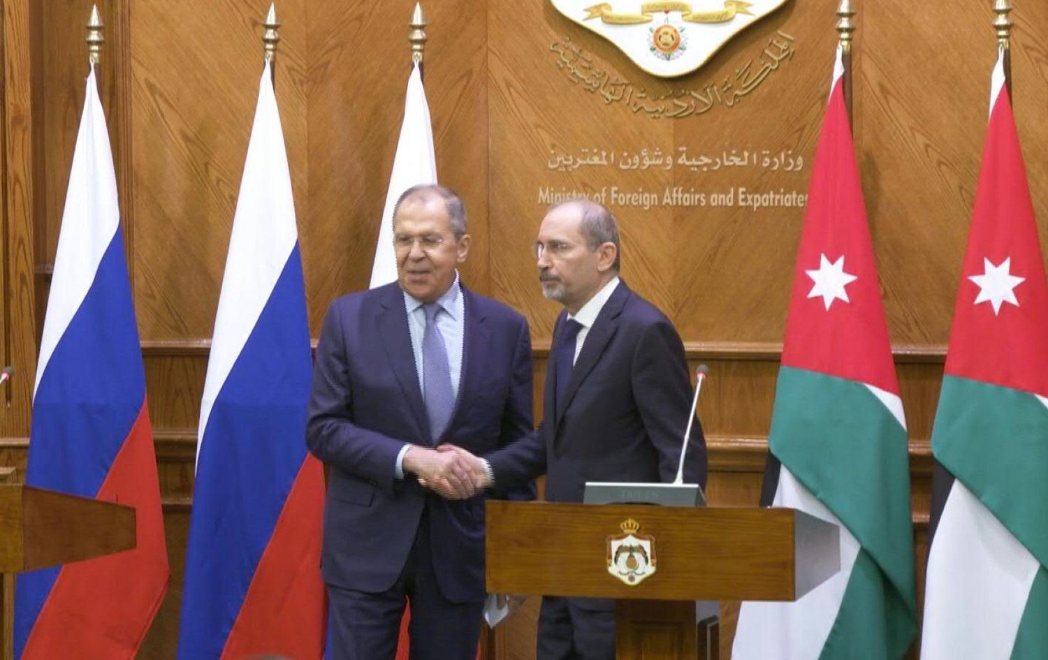 Wezîrên Derve yên Rûsya û Urdinê rewşa Sûriyê... | Rûdaw.net