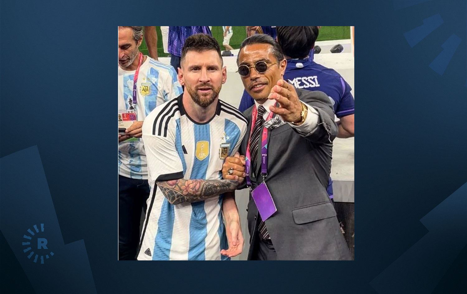 Messi'nin Nusret'e karşı tavrı sosyal medyada... | Rudaw.net