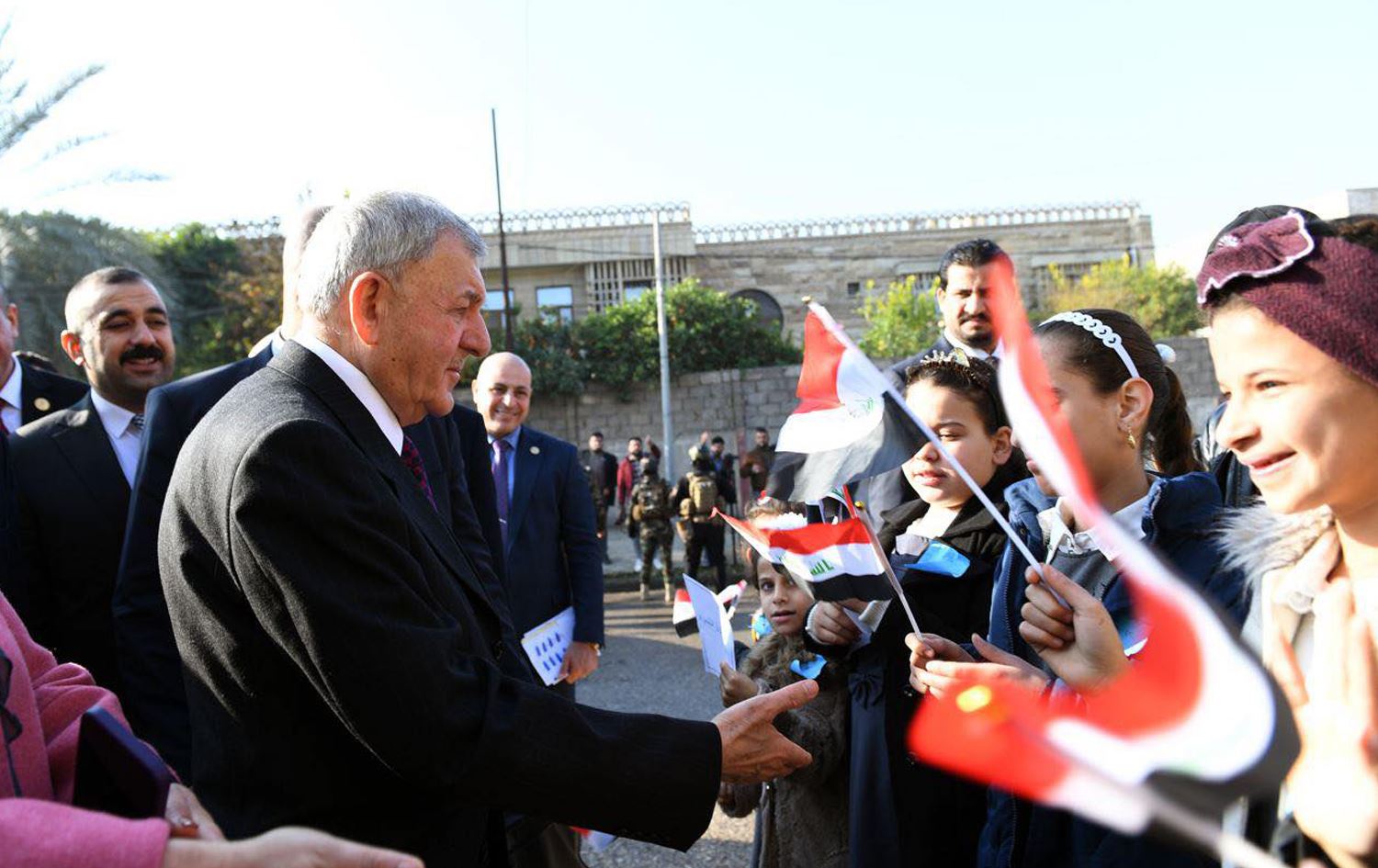 Iraqi President Rashid visits Nineveh province | Rudaw.net