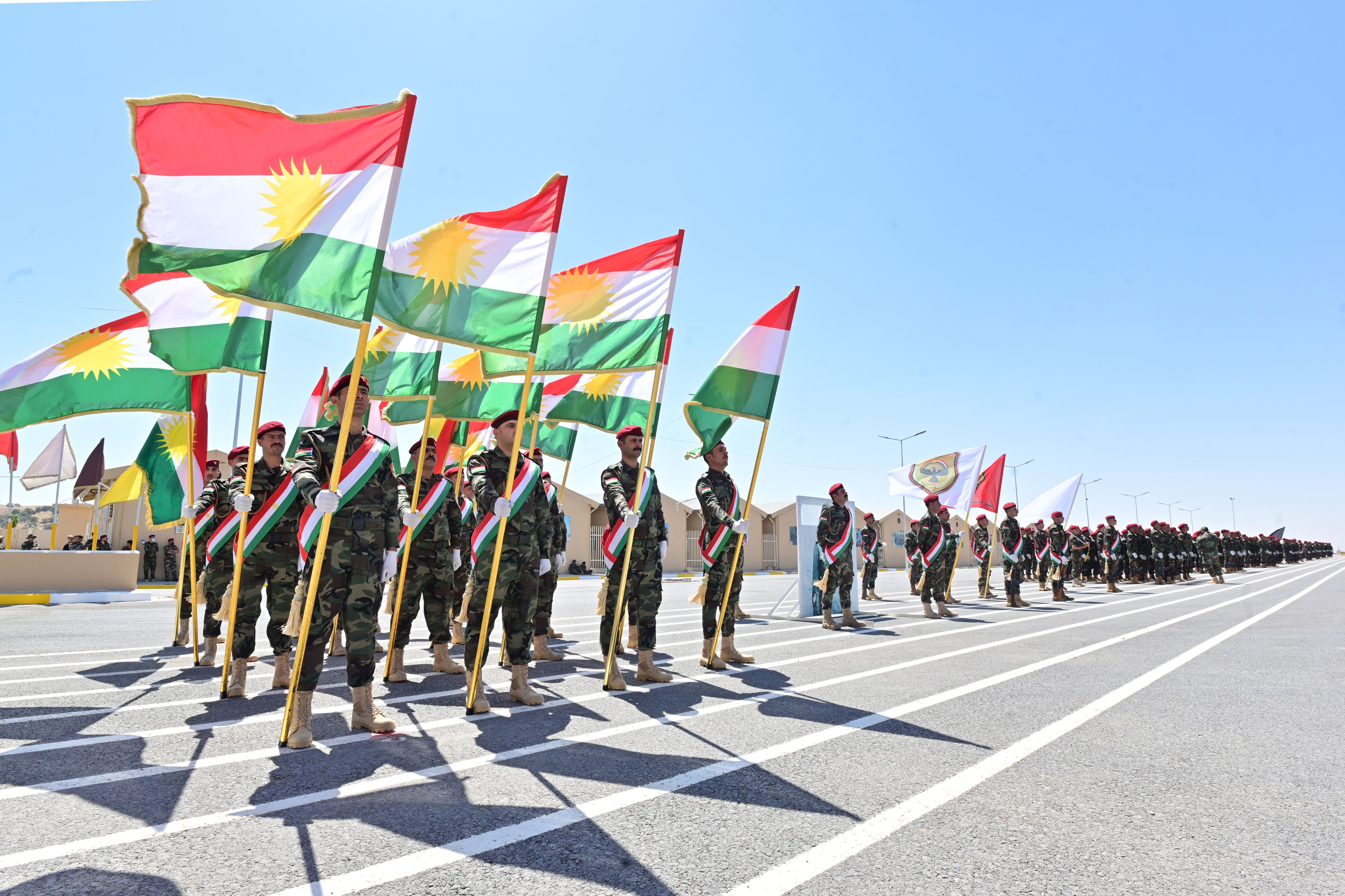 Peshmerga forces deployed near Kirkuk village... | Rudaw.net