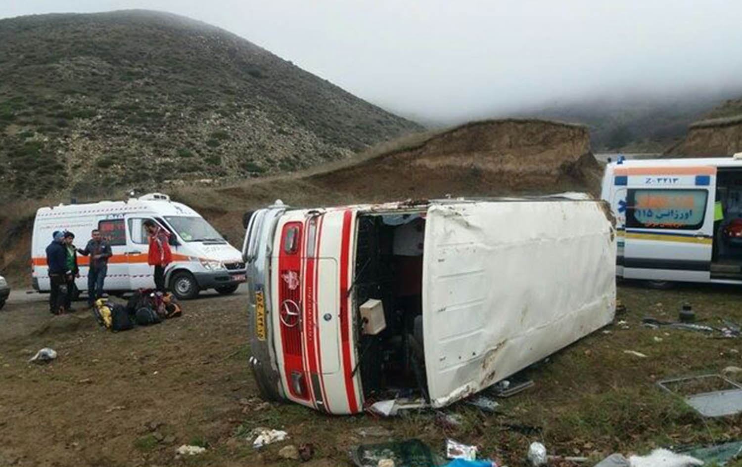 Ten dead in Iran minibus accident | Rudaw.net