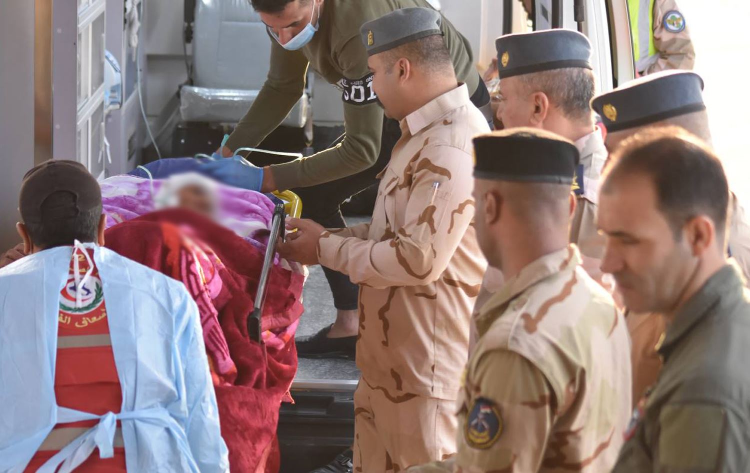 إرسال الوجبة الثالثة من مصابي حريق الحمدانية إلى...| رووداو.نيت