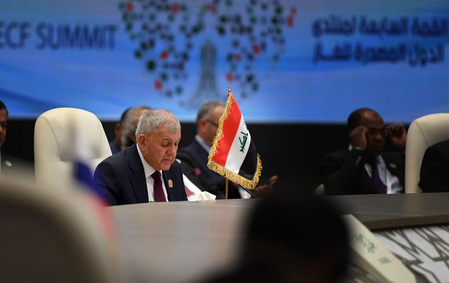 Iraq’s president highlights energy stability at... | Rudaw.net