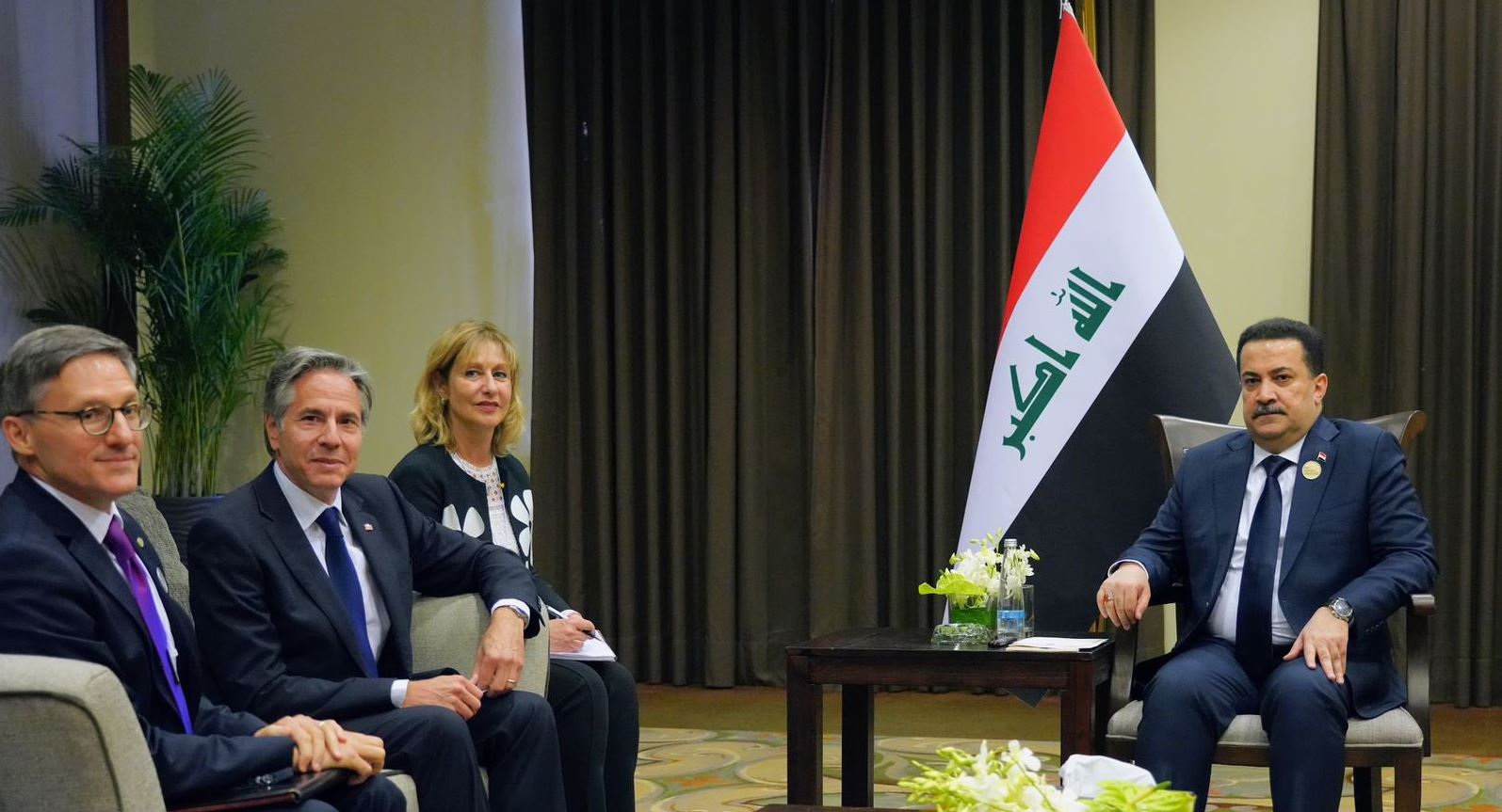 Blinken thanks PM Sudani for Gaza ceasefire... | Rudaw.net