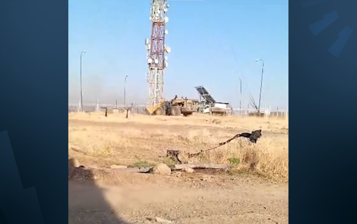 Suspected Turkish drone strike sparks wildfire in... | Rudaw.net