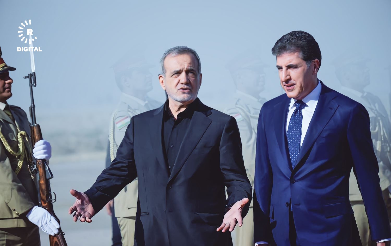 İran Cumhurbaşkanı Mesud Pezeşkiyan Erbil’de | Rudaw.net